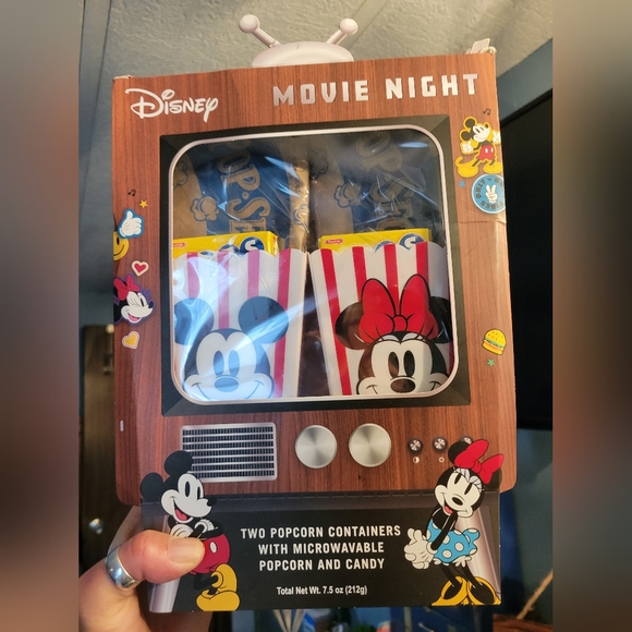 Disney | Other | New In Box Disney Movie Night Popcorn Gift Set | Poshmark